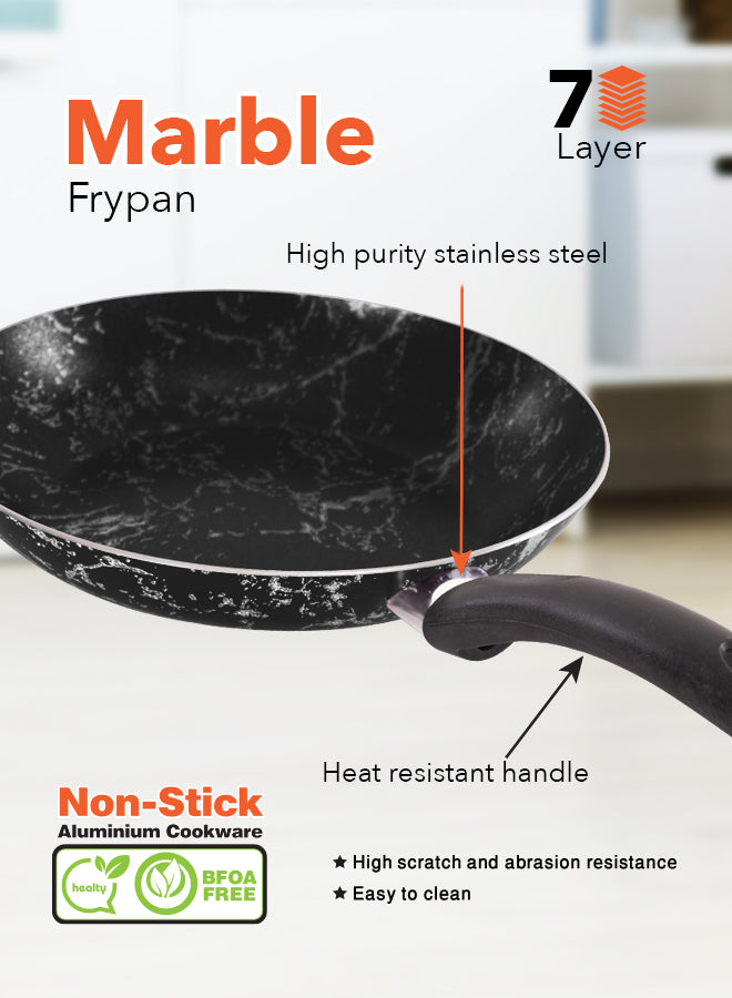 Grandi Cook Marble Fry Pan Set 16-20-22-26