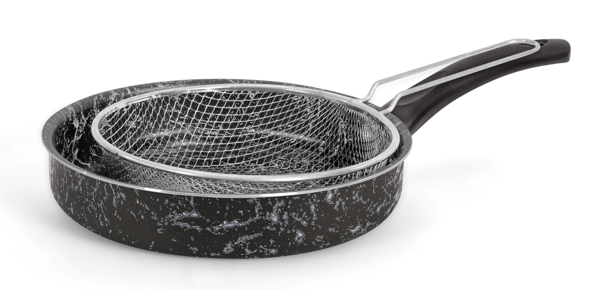 Frying Pan with Frying Net 26 – Grandi Cook